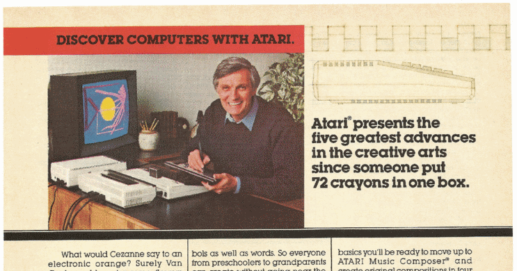 ATARI 8-bit Ads: Discover What You And Atari Can Do