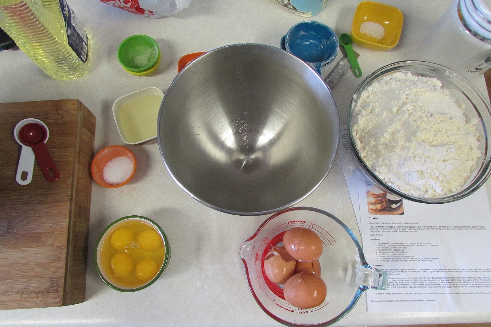 The Mellow Mallow: Challah Bread Weekend