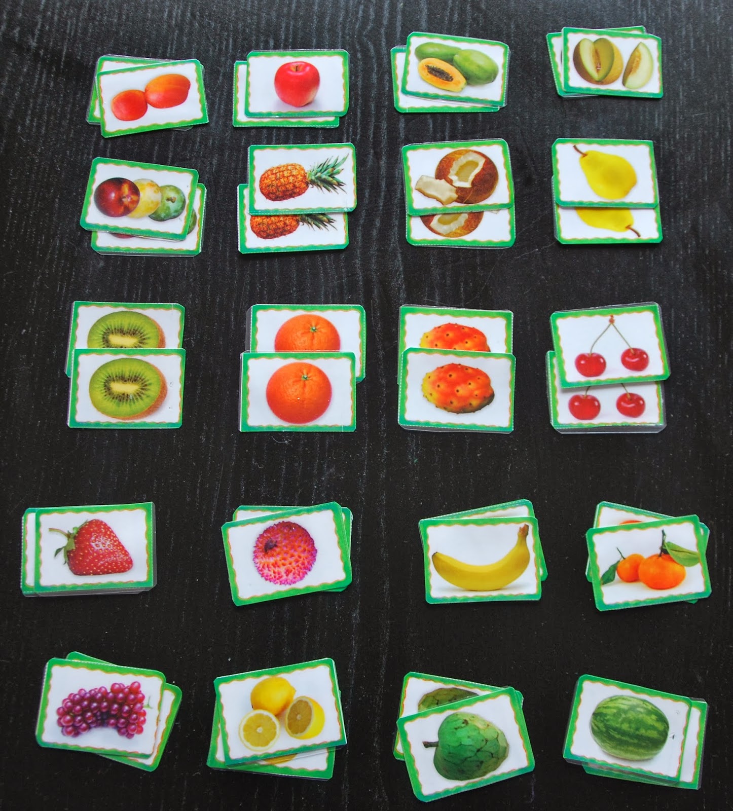 Juego De Hacer Parejas De Frutas Iguales - Marcus Reid