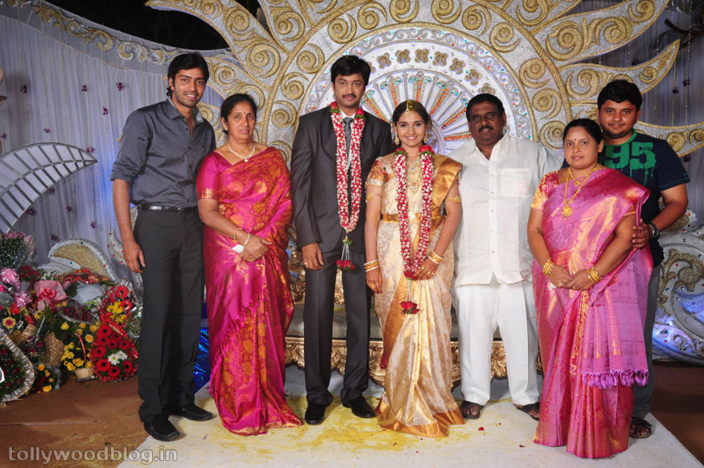 Aryan Rajesh with His wife Subhashini and Family Photos stills