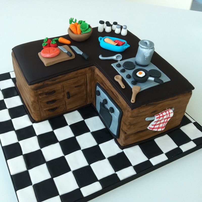 TeaRoom by Bel Jee: A kitchen Cake