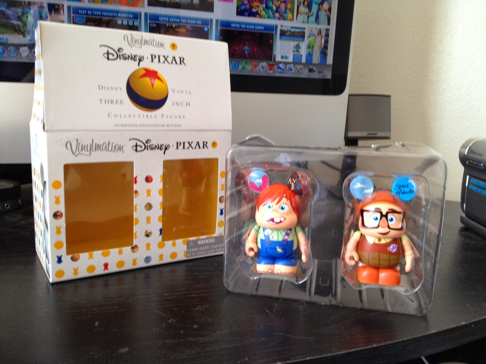 Dan the Pixar Fan: Up: Carl and Ellie Vinylmations
