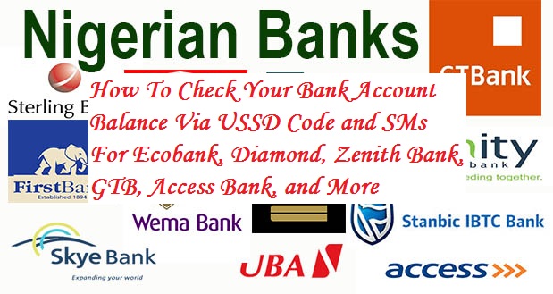 How To Check Your Bank Account Balance Via USSD Code And SMs For how-to-check-your-bank-account-balance-via-ussd-code-and-sms-for