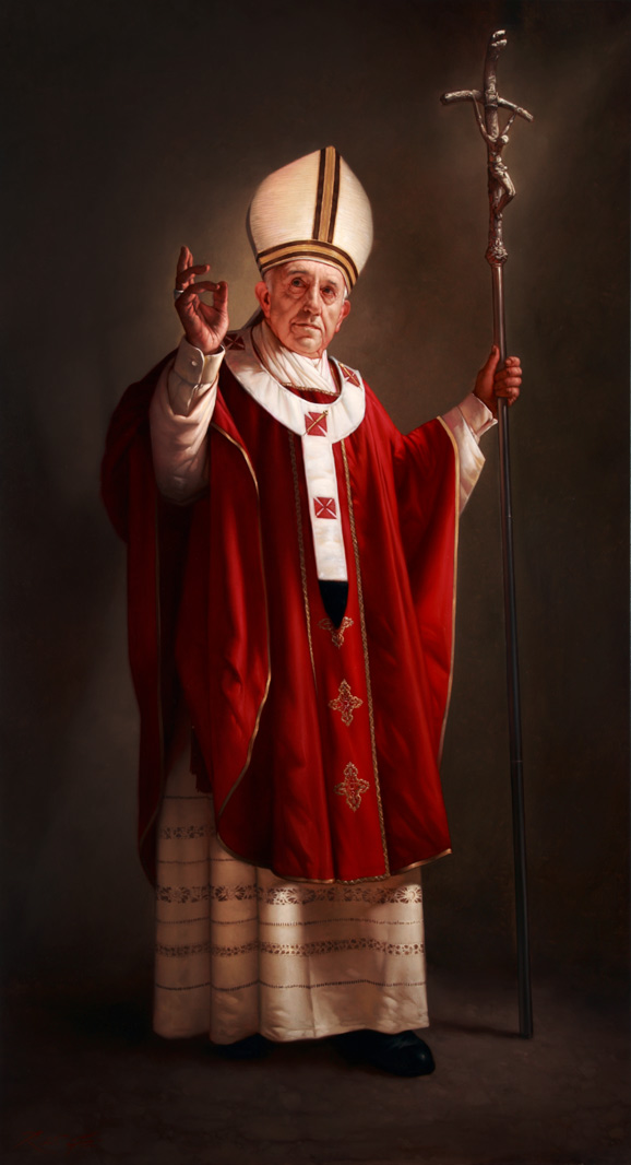 Roberto Ferri, 1978 | Portrait of Pope Francis : 네이버 블로그