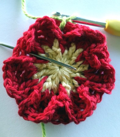 Ergahandmade: Crochet Flower Motif + Free Pattern