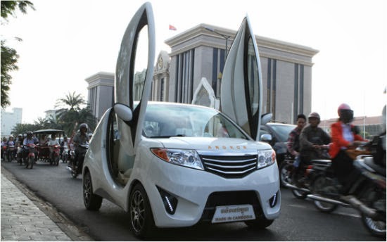 Angkor EV Supper Car of Cambodia | Telex Angkor