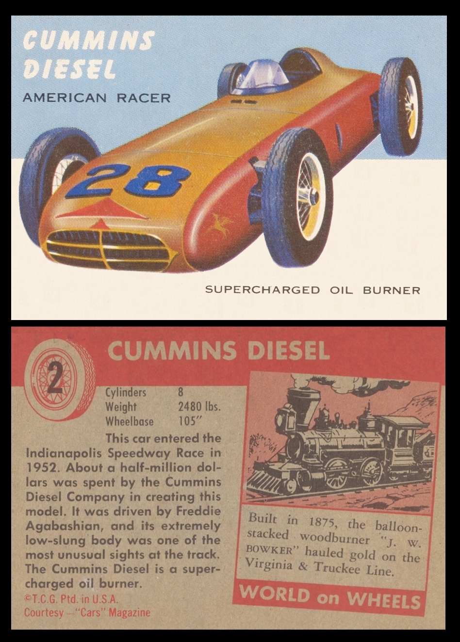 CHUCKMAN'S NON-SPORTS TRADING CARDS OF THE 1950s VOLUME 01