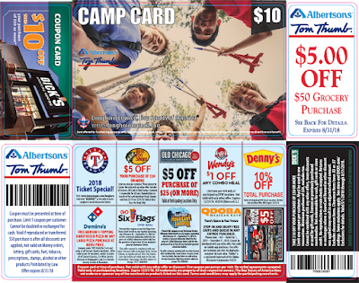 Scouts BSA Troop 1910, Keller, TX: Camp Card Fundraiser