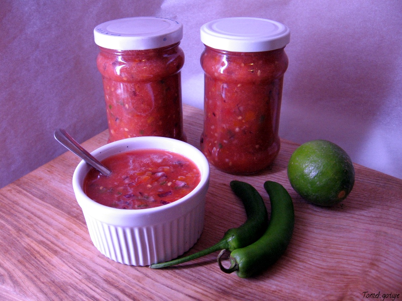 Tomek gotuje: Sos salsa