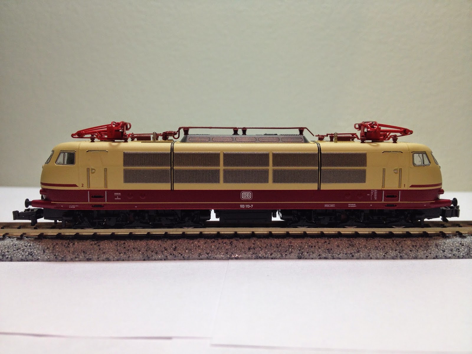 RheiNMaiNScale: DB Class 103 in N Scale - Part II
