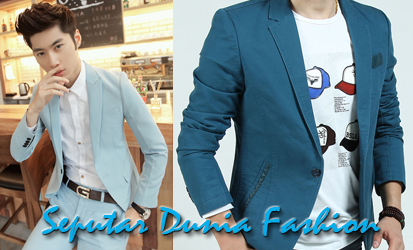 Desain Busana Muslim Pria: TREND BLAZER KOREA PRIA TRENDY