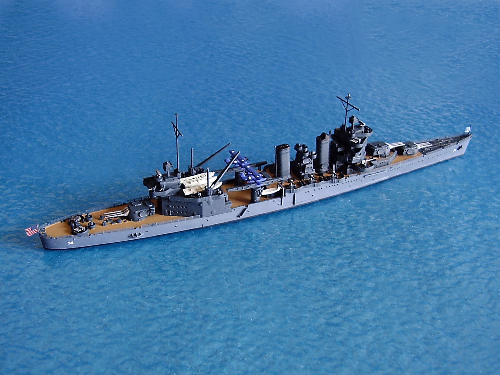 MODELISMO NAVAL DE JOHNNY CHARLIE: Crucero Pesado de EE.UU. "USS ...