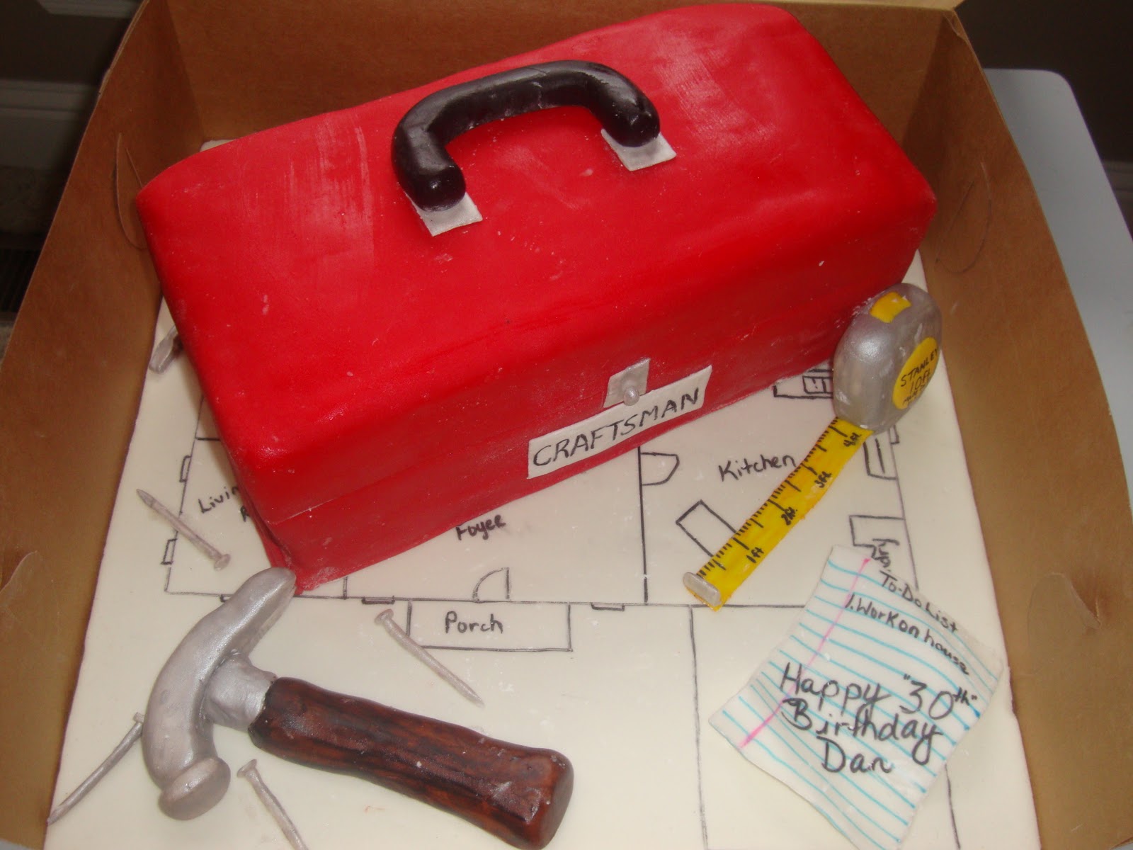 Sweet Delightz: Toolbox Cake, Cookies, and Brownie Balls