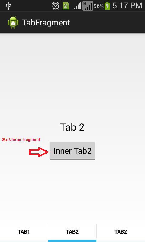 Android App Development Add Fragment Inside Another Fragment