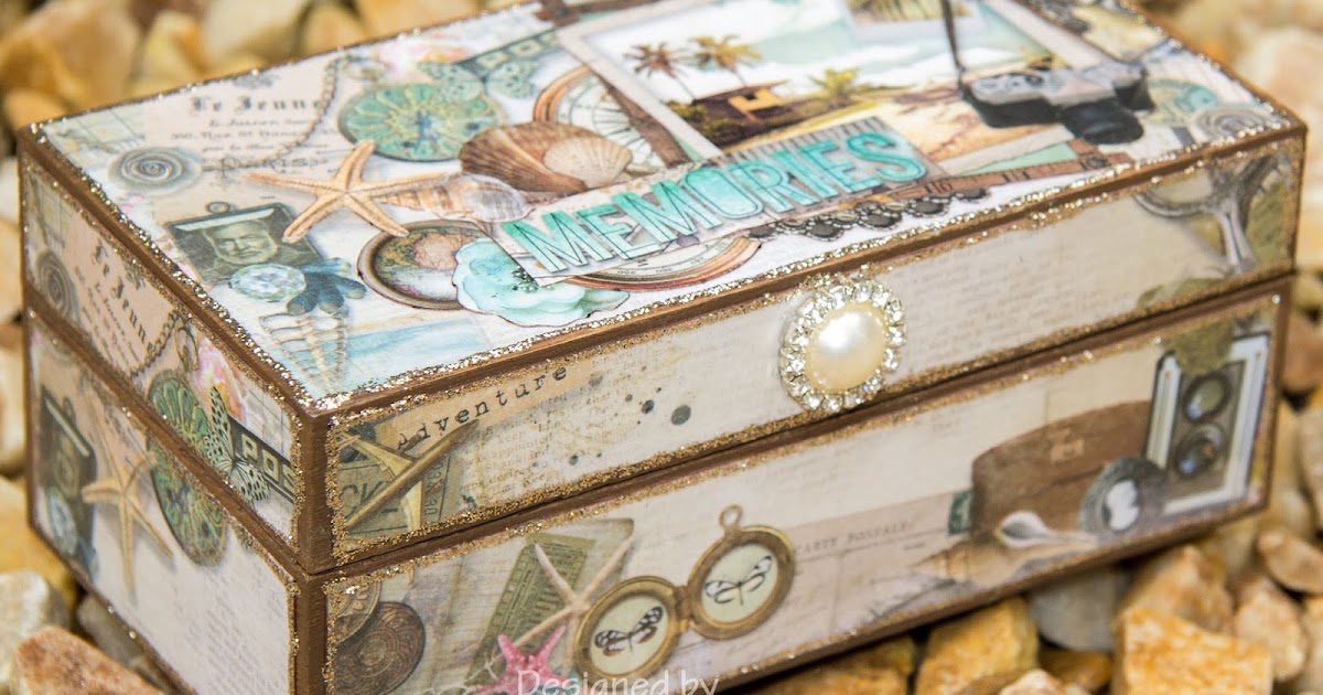 Juliz Design Post : Summer Memories Treasure Box