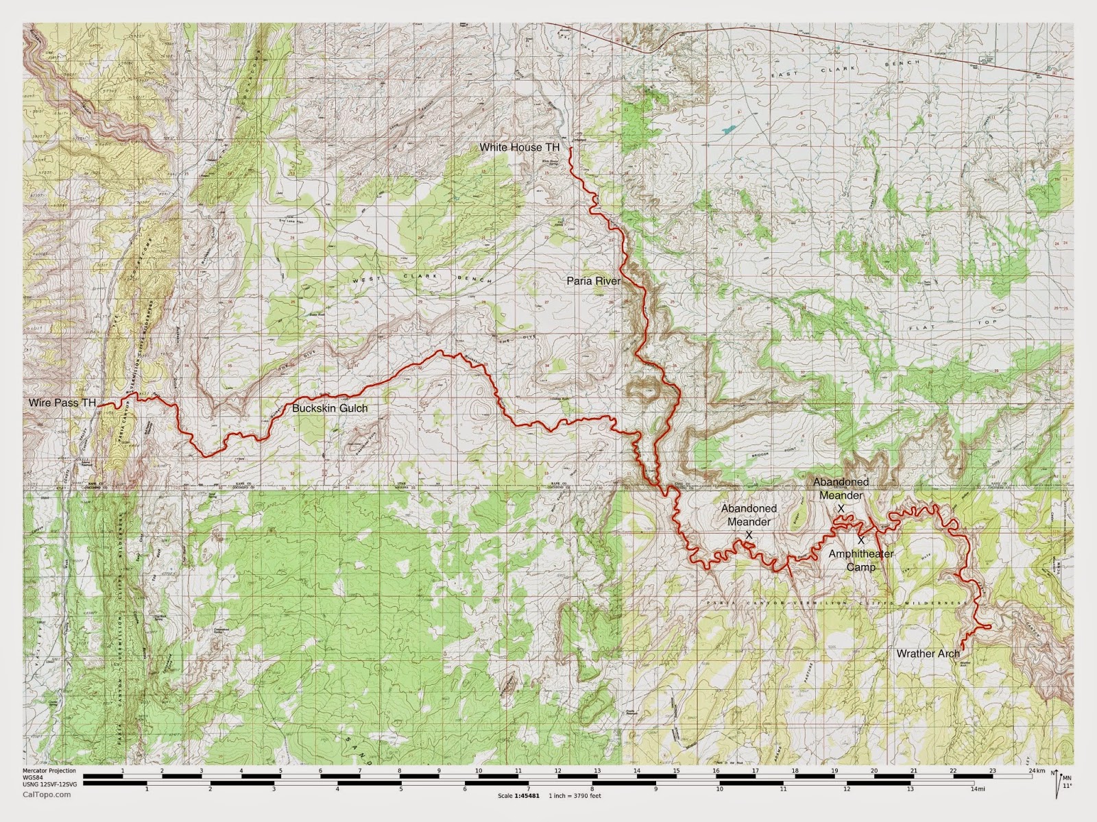 Earthline: The American West: Paria River via Buckskin Gulch