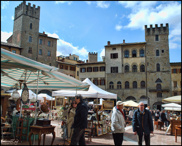 Our Adventures House Sitting: Arezzo and Antiques