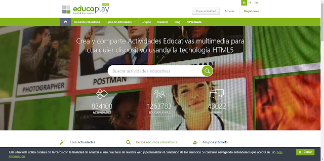 DiBuJo: También podemos aprender a crear juegos didácticos con... educaplay