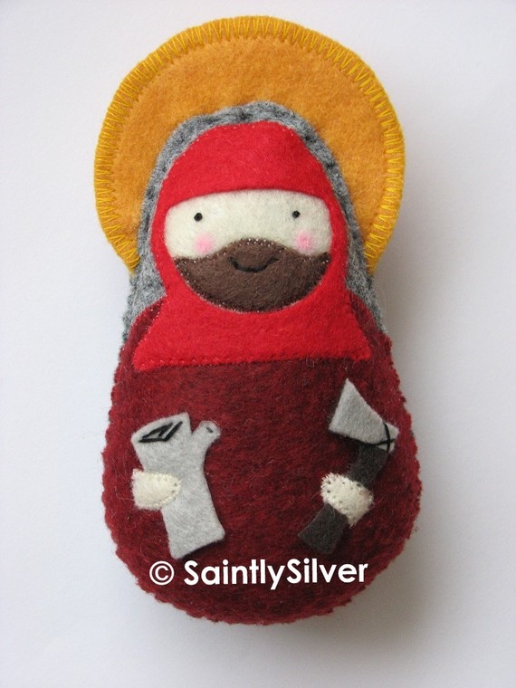 Rambling Follower: A Felt Icon for a First Communion