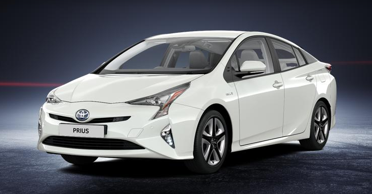 Toyota Prius 4 (2016 à 2019) - Couleurs et code peinture