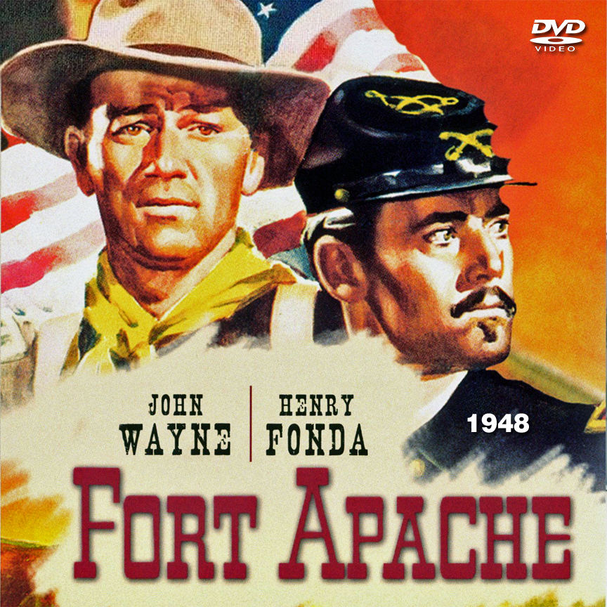Caratulas de películas DVD para cajas CD: Fort Apache (John Wayne) - [1948]