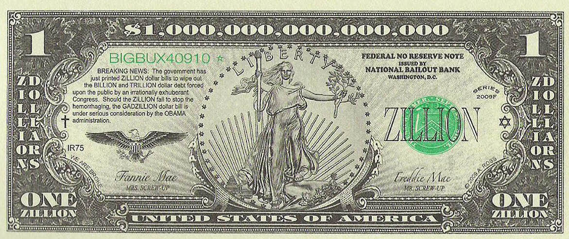 Zillion Dollar Thinking: Zillion Dollar Thought