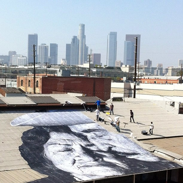 JR New Mural In Los Angeles (Part II) – StreetArtNews