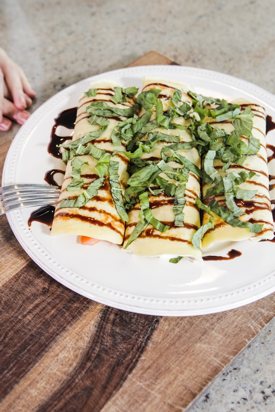 Caprese Crepes