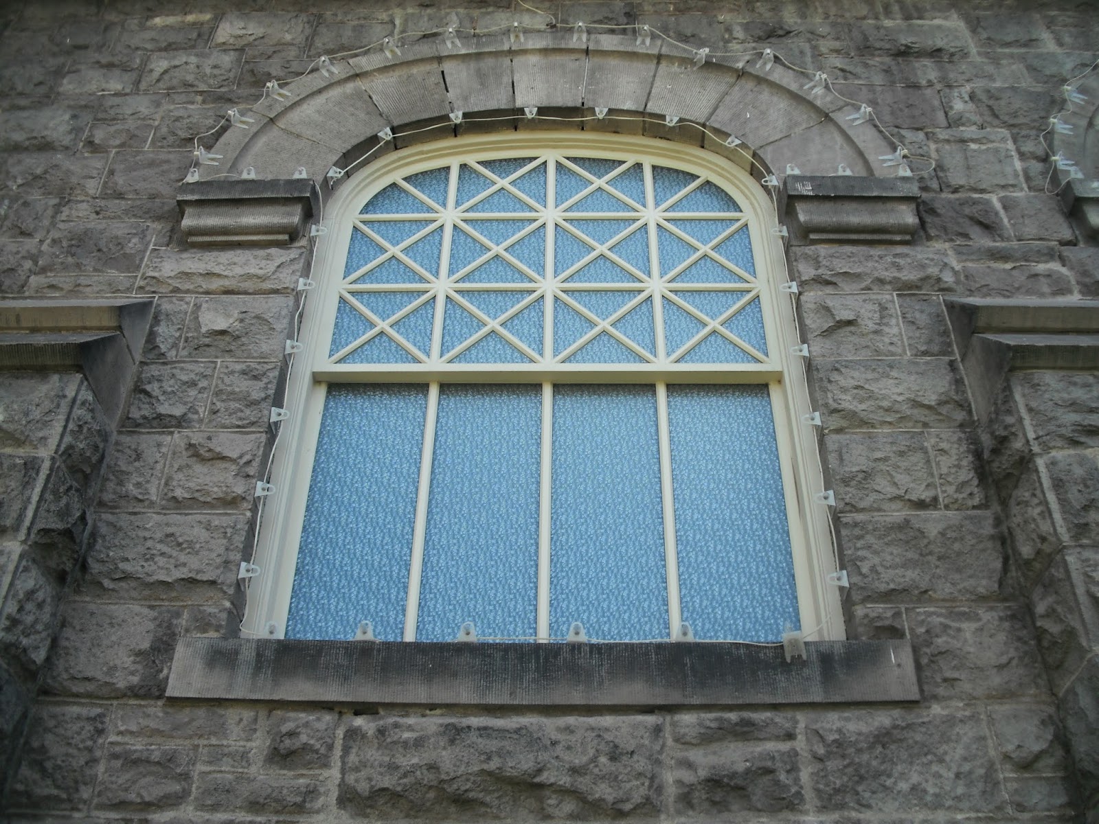 Historic LDS Architecture: Rexburg Tabernacle: Window Detail