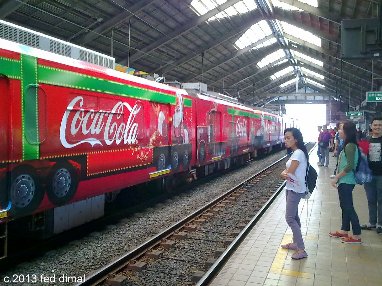 SWEET HOSTAGE: Coca-Cola TRAIN