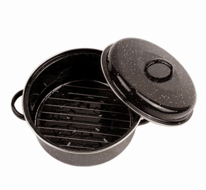 BazarKorea: [eBay Listing] Grill Pot enameled Stainless Steel 9.45in ...