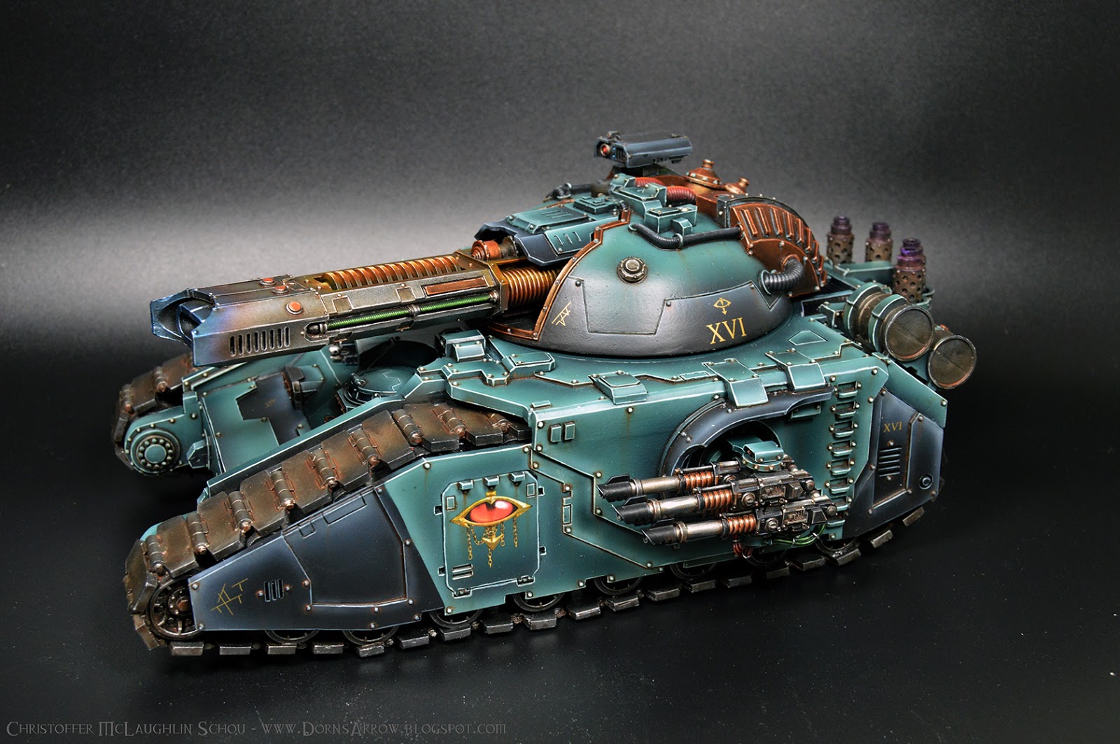 Dorn's Arrow: Glaive Super-heavy Special Weapons Tank - Sons of Horus