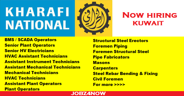 KHARAFI NATIONAL JOB VACANCIES | KUWAIT