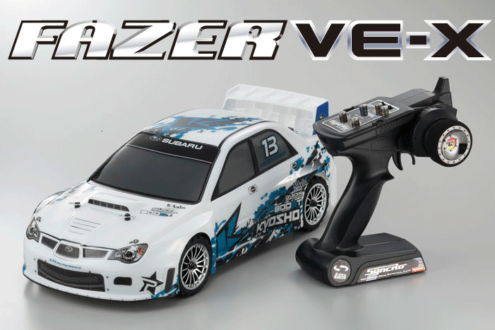 KYOSHOSAN: Kyosho New 1/10 Fazer VE-X 2.4Ghz Rally Cars