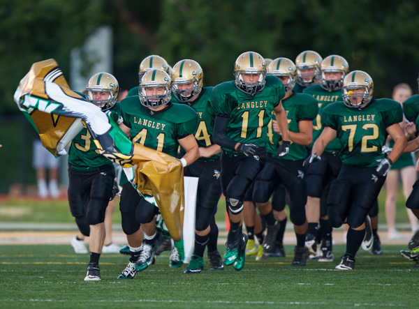 DMVpix.com: Langley wins season opener over visiting Yorktown Varsity ...