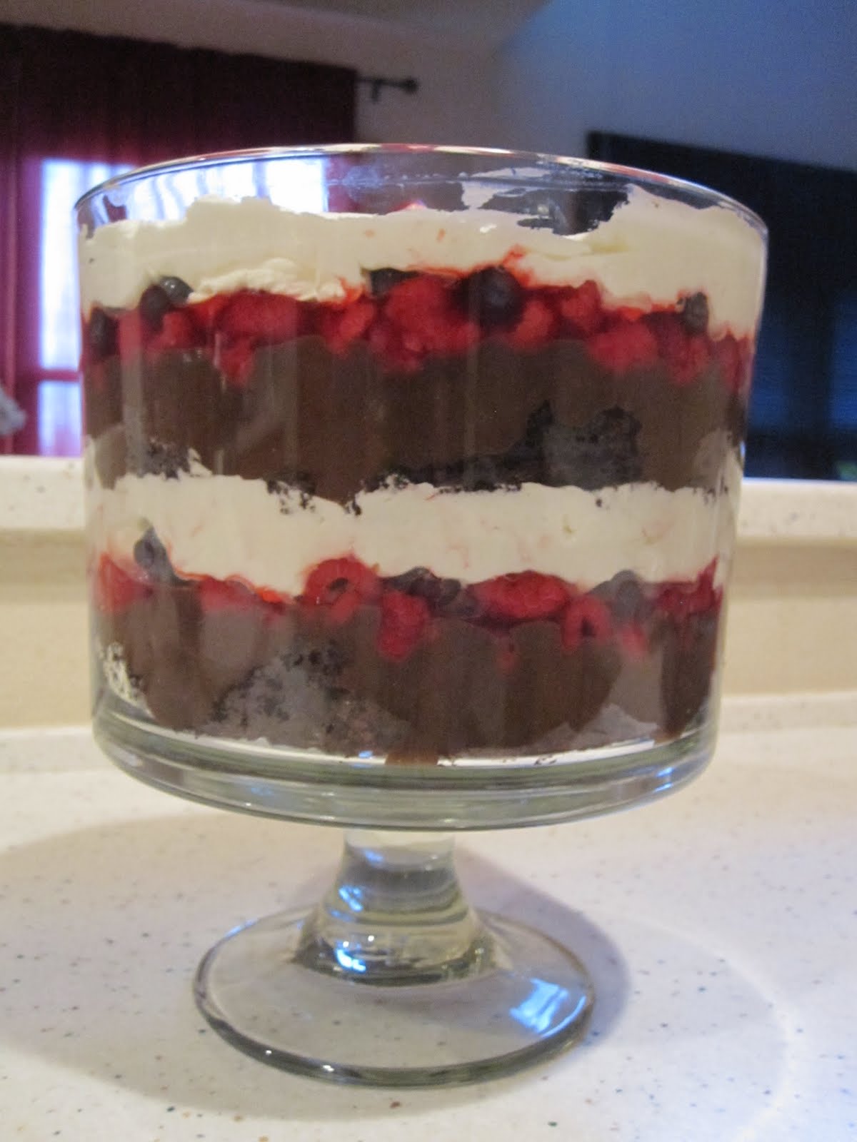 Neighbor Julia: Easy Brownie Berry Trifle
