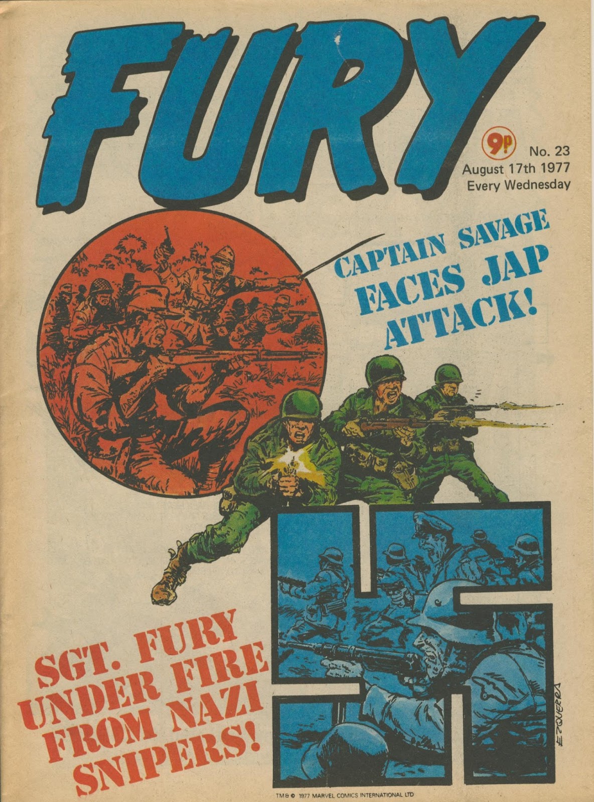 Boys Adventure Comics: Fury comic cover gallery (8)