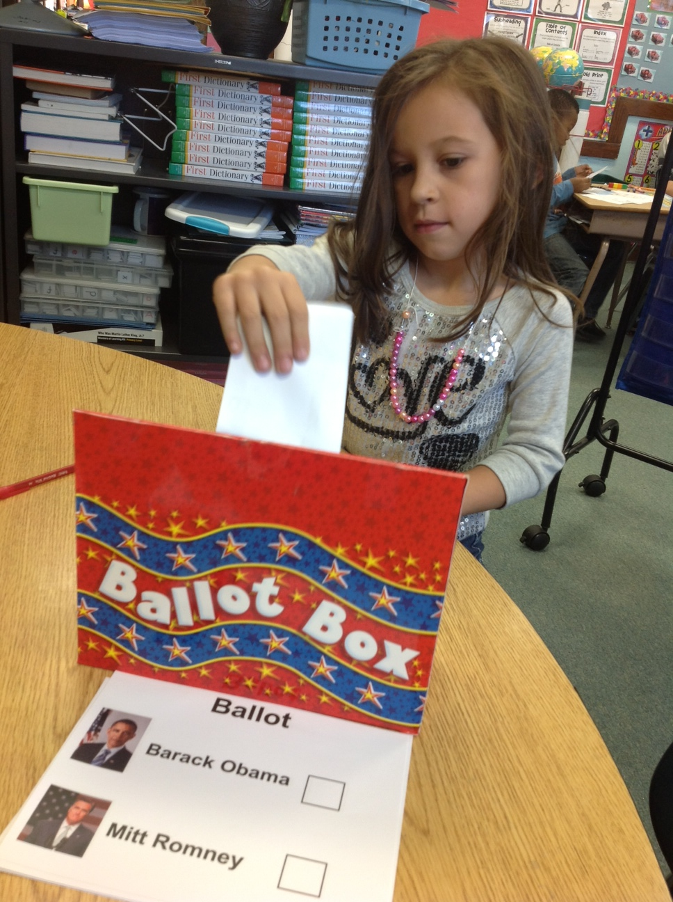Macdonough School: 2nd Grade Votes for President