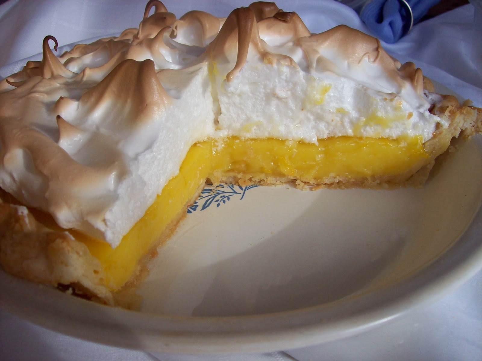 Tangelo Meringue Pie