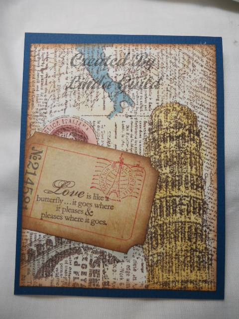 Nothin' Fancy: Travel Themed Cards