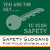 Some important Safety Slogans for knowledge of Safety Officer ...