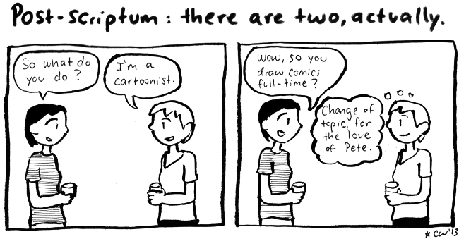 Clairikine Comics: Small talk