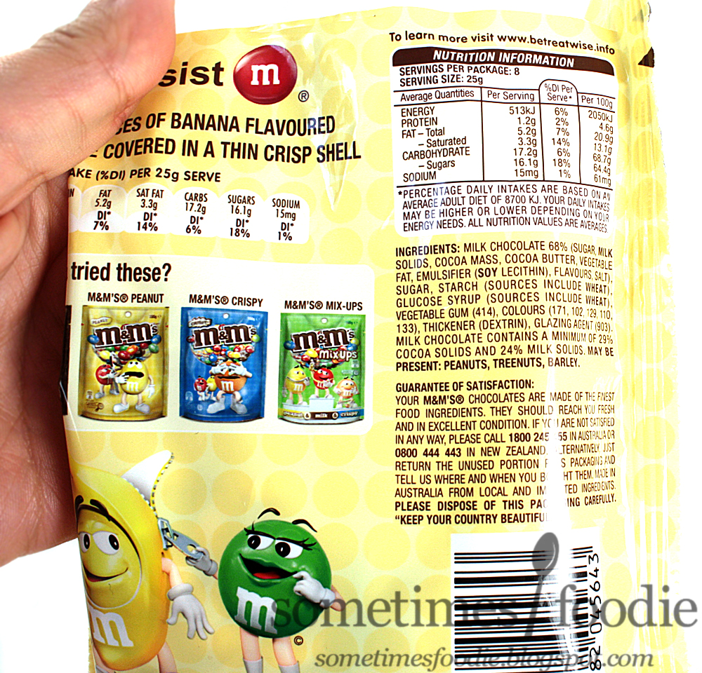 Sometimes Foodie: Australian Banana m&m's - eBay