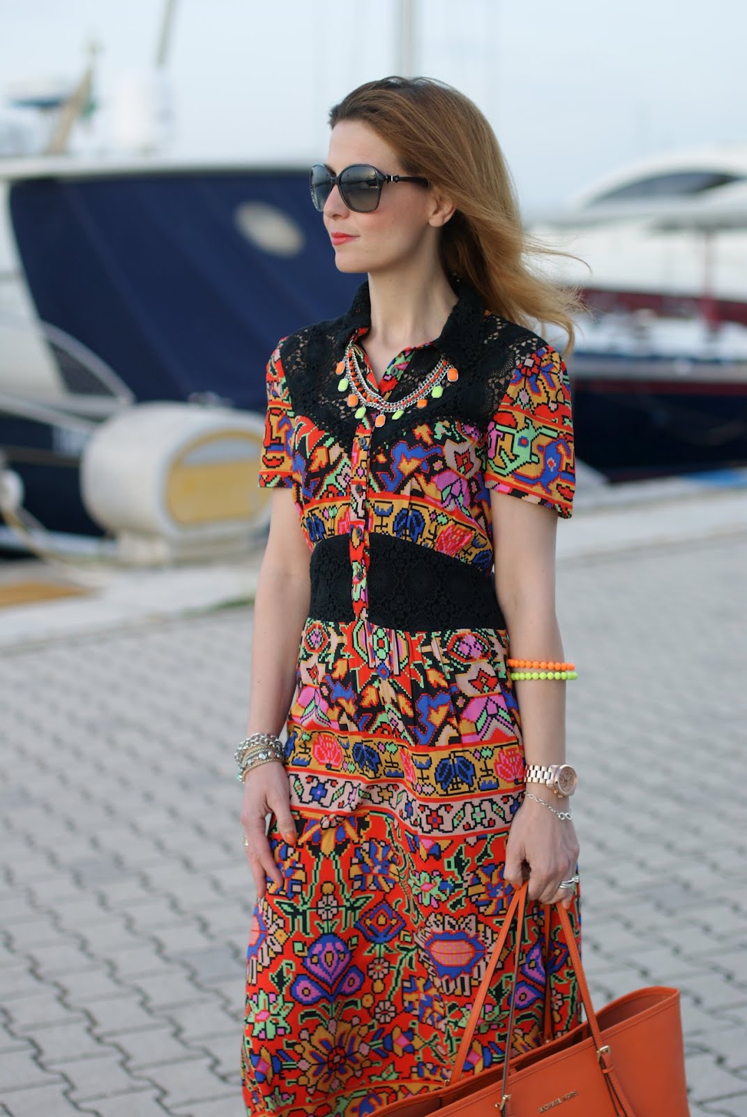 Aztec print dress | Fashion and Cookies - fashion and beauty blog