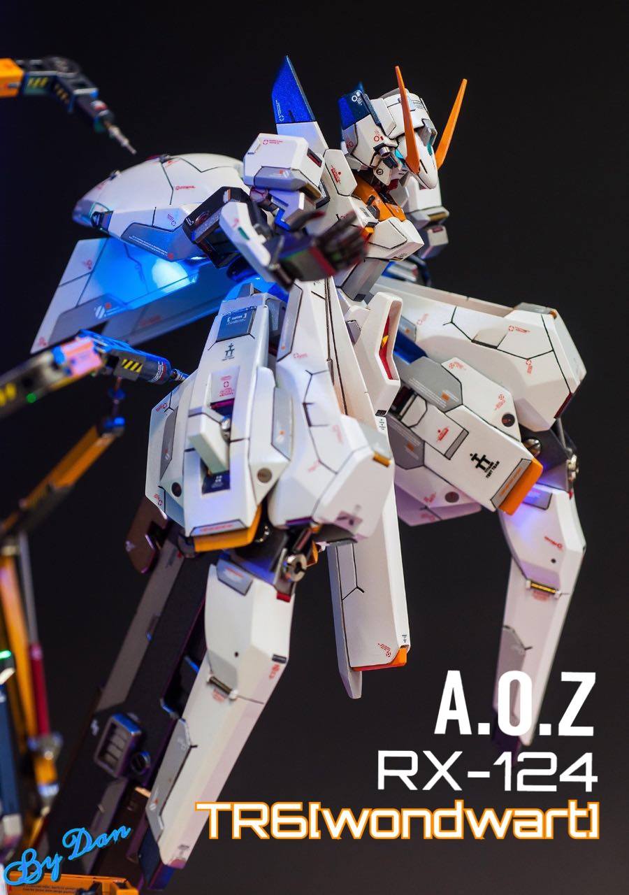 GUNDAM GUY: A.O.Z RX-124 GUMDAM TR6 [Wondwart] - Diorama Build