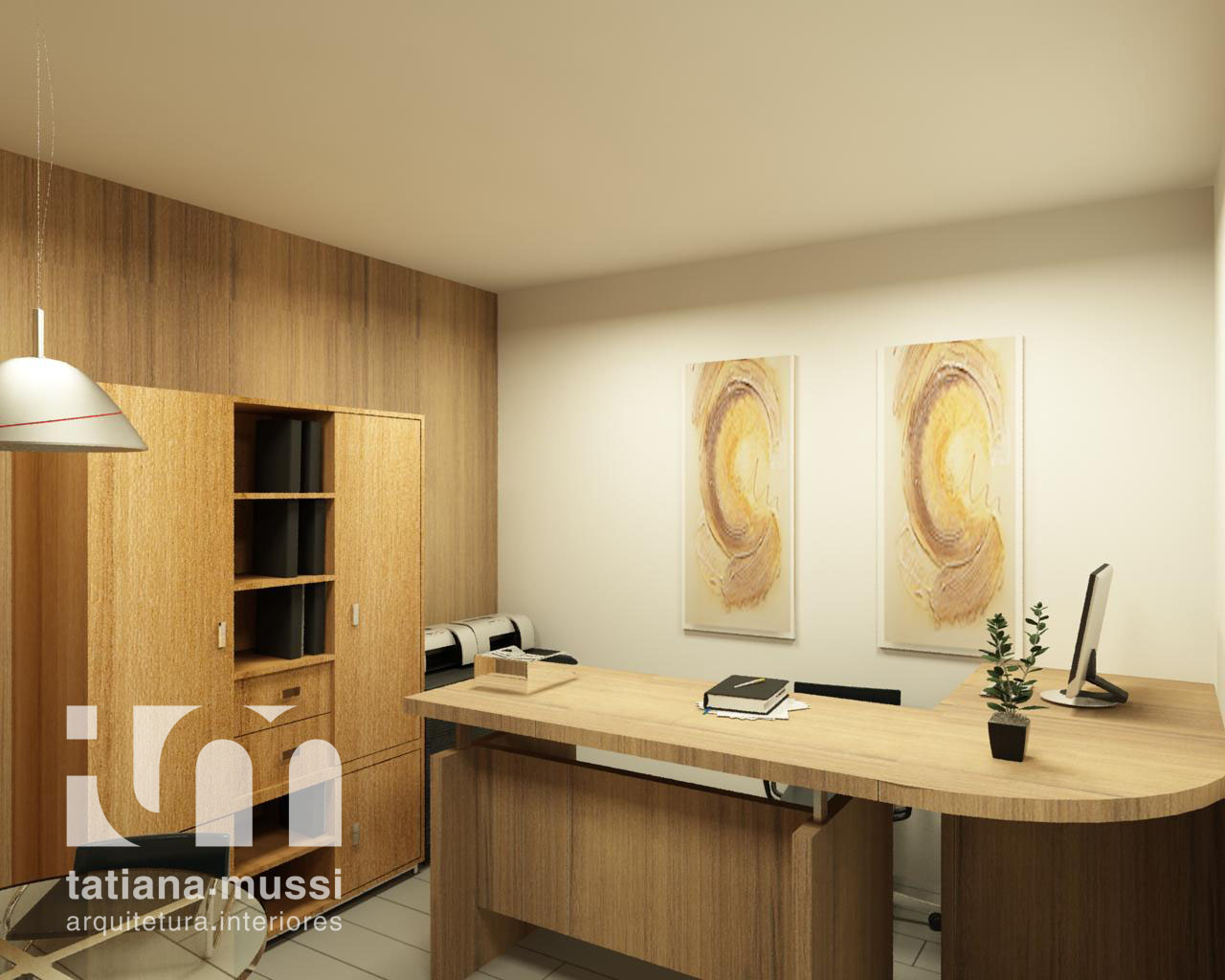 Tatiana Mussi Arquitetura e Interiores: Reforma escritório de contabilidade