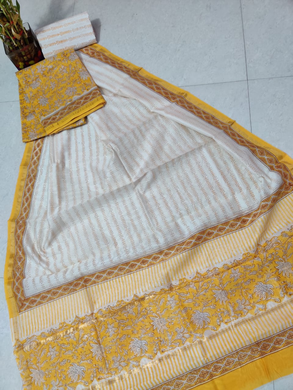 Chanderi dress materials