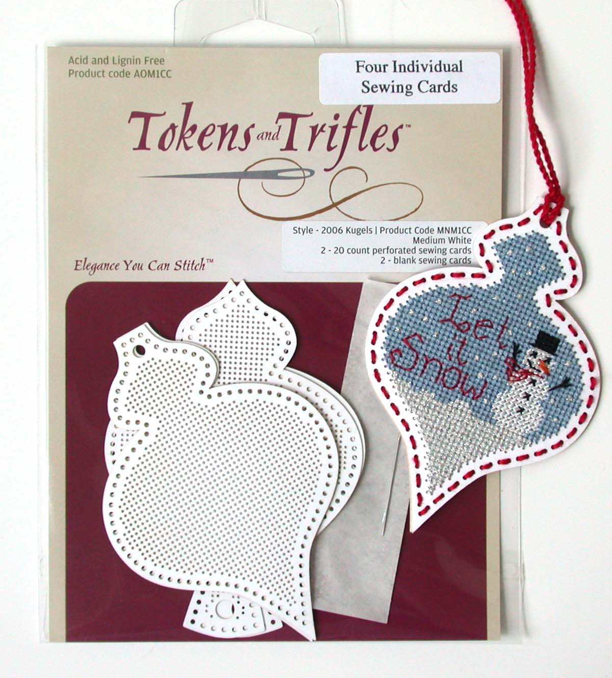 Kreinik Thread Blog: Update: Tokens and Trifles™ perforated paper