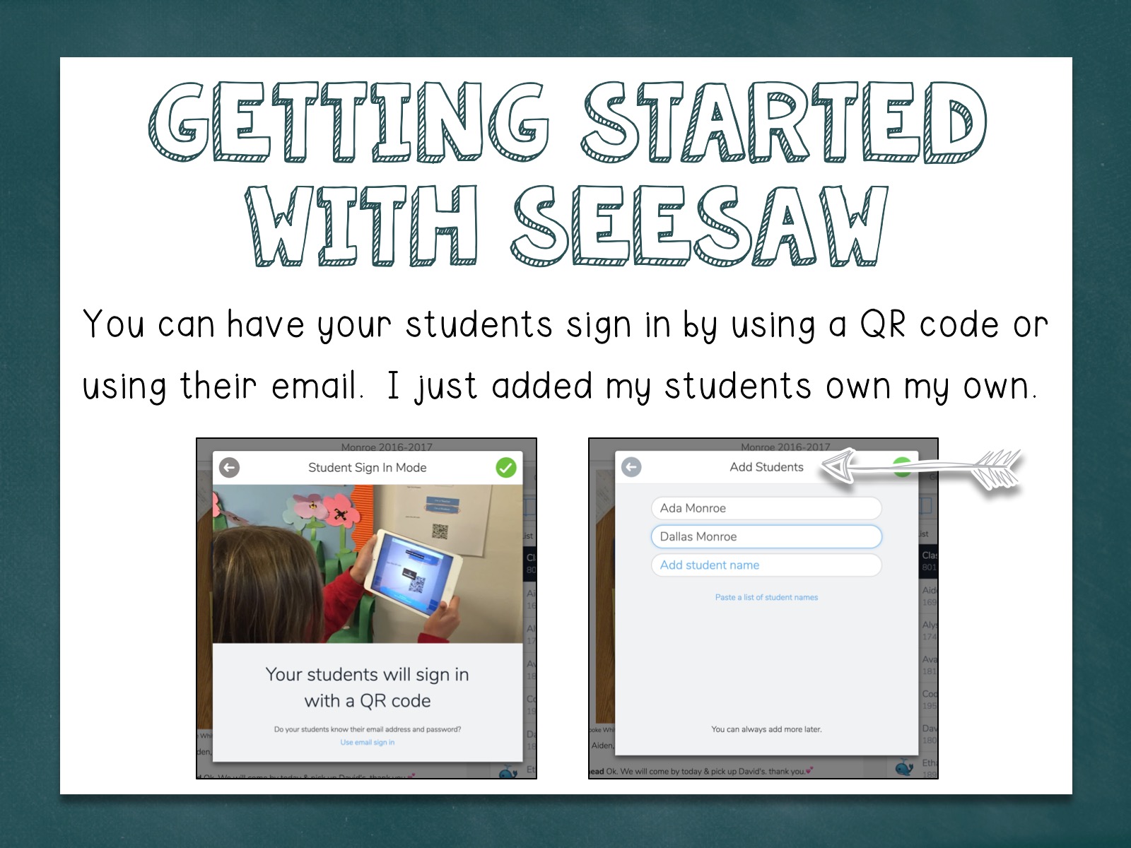 School Is a Happy Place: Seesaw 101: Getting Started