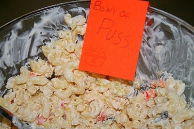 SusieQTpies Cafe: Zombie themed food Halloween Recipe Menu Plan